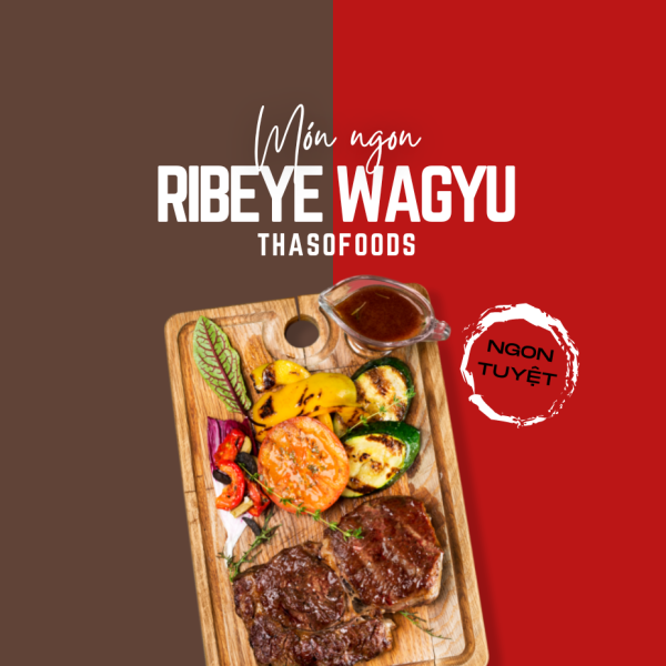 Đầu thăn ngoại bò Wagyu Nhật A5 - Ribeye Wagyu beef A5 ~3kg -5kg